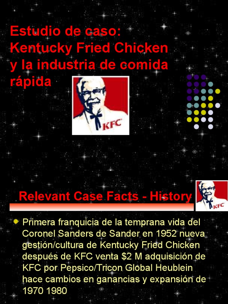Kfc-Case Study Global | PDF | Crecimiento económico | Alimentos