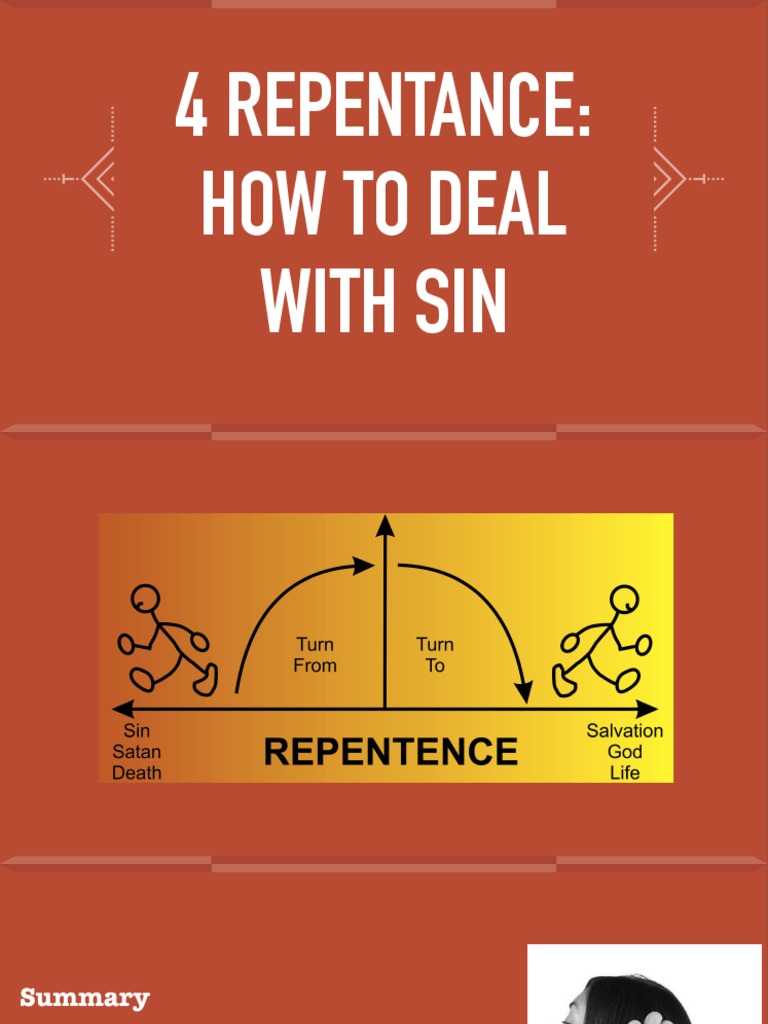 4 Repentance: How To Deal With Sin | PDF | Repentance | Confession ...