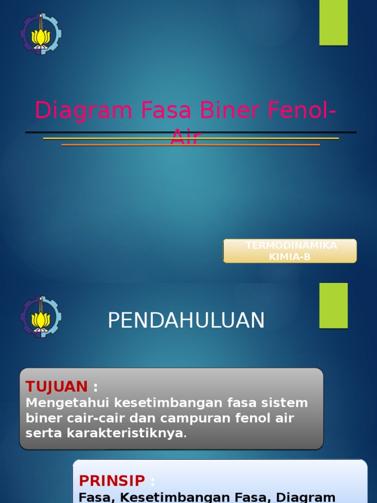 Diagram Fasa Biner Fenol-Air | PDF