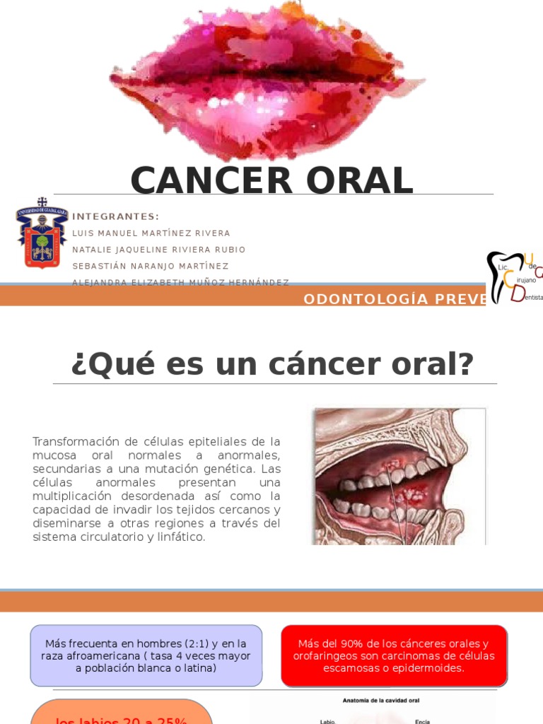 Cáncer Labial: Prevención y Diagnóstico | PDF | Cáncer | Ciencias de la ...