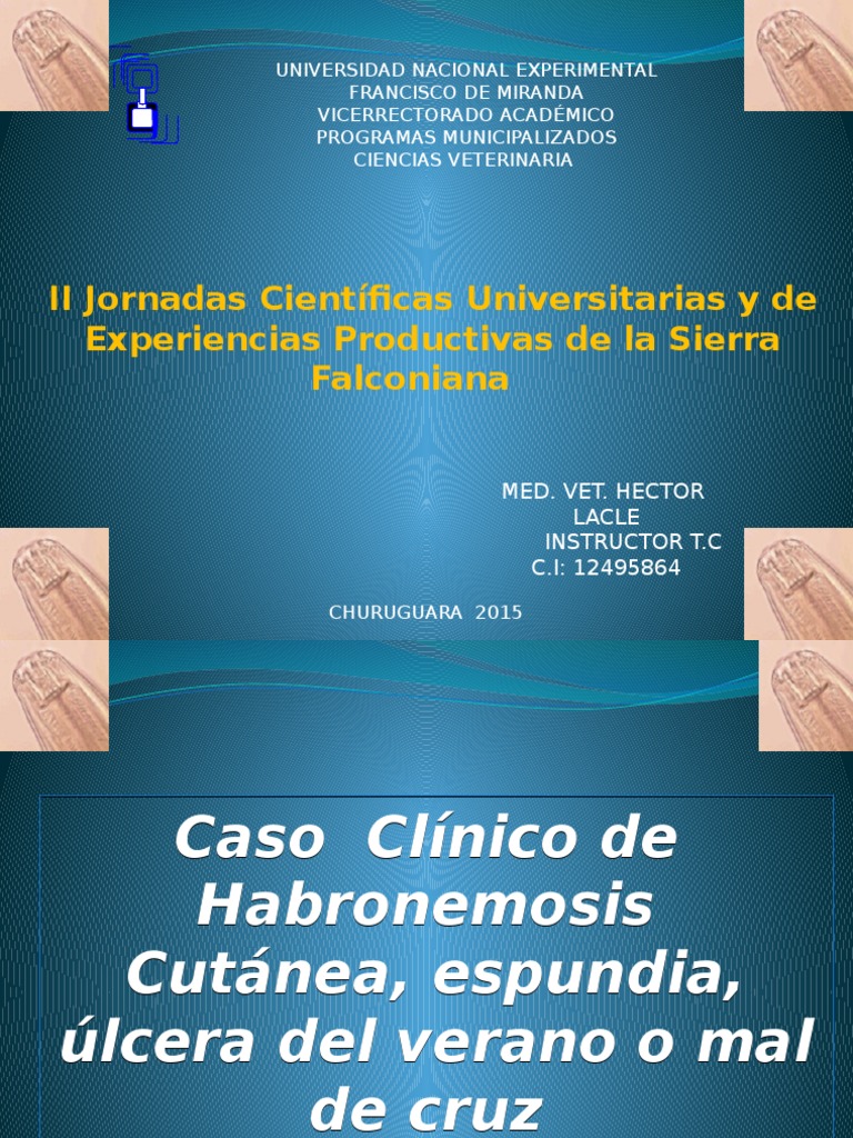 Habronemosis Cutánea | PDF | Aluminio | Medicina
