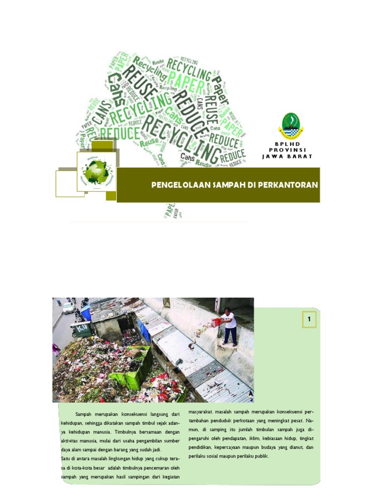 Booklet Pengelolaan Sampah Di Perkantoran | PDF
