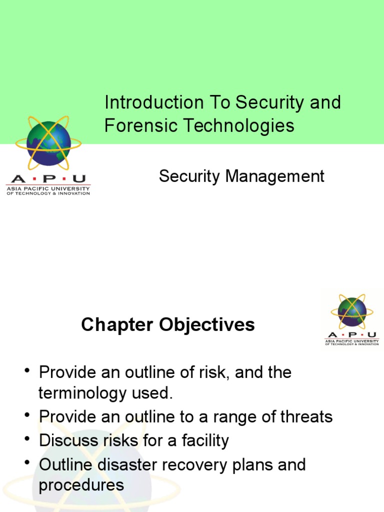 006 - Security Management | Download Free PDF | Vulnerability (Computing) | Threat (Computer)
