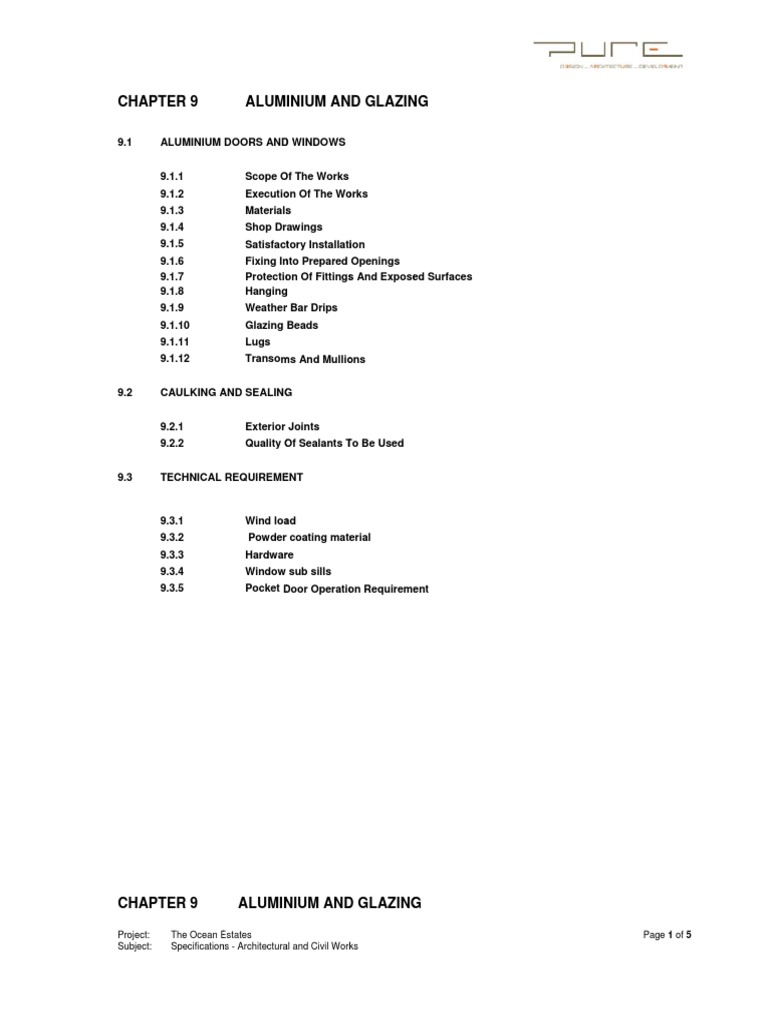 Aluminium and Glazing | PDF | Window | Building Engineering