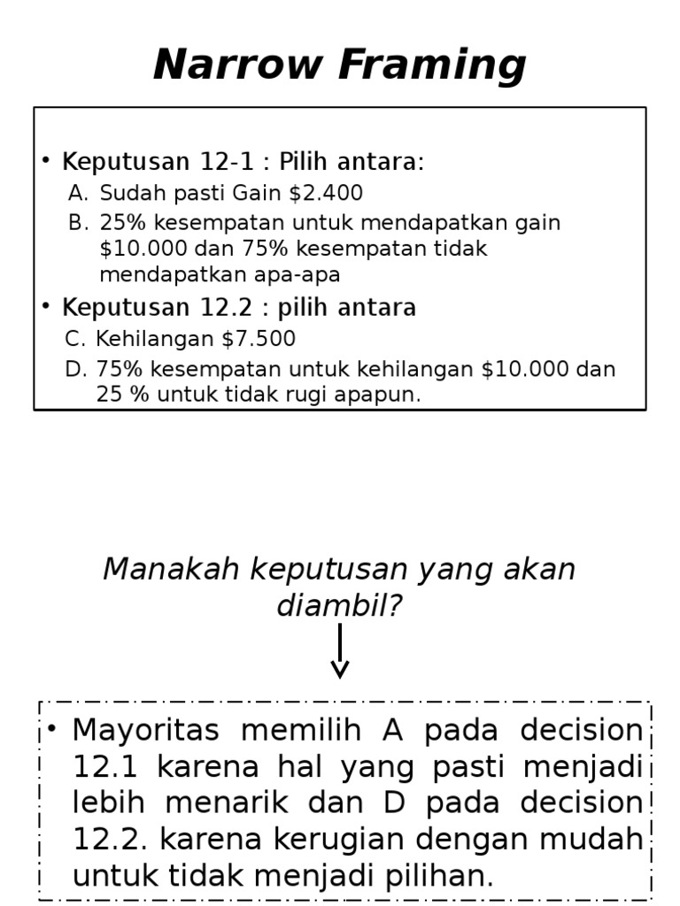 Narrow Framing | PDF