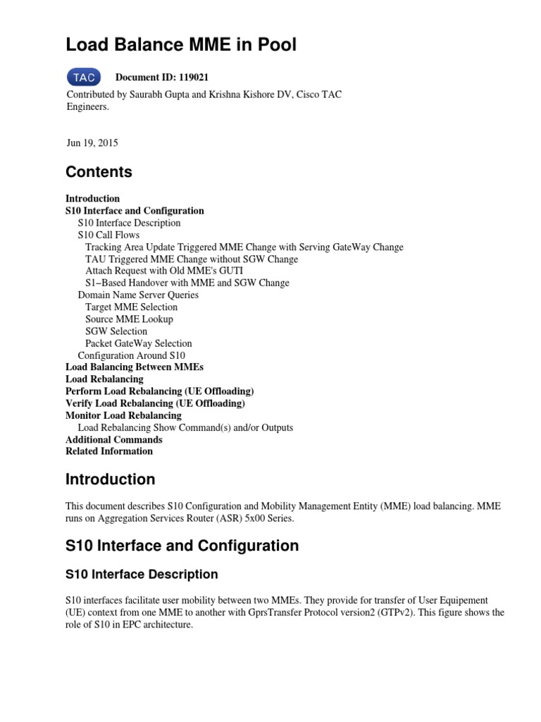 S10 Interface Config Mme 00 | Download Free PDF | Domain Name System ...