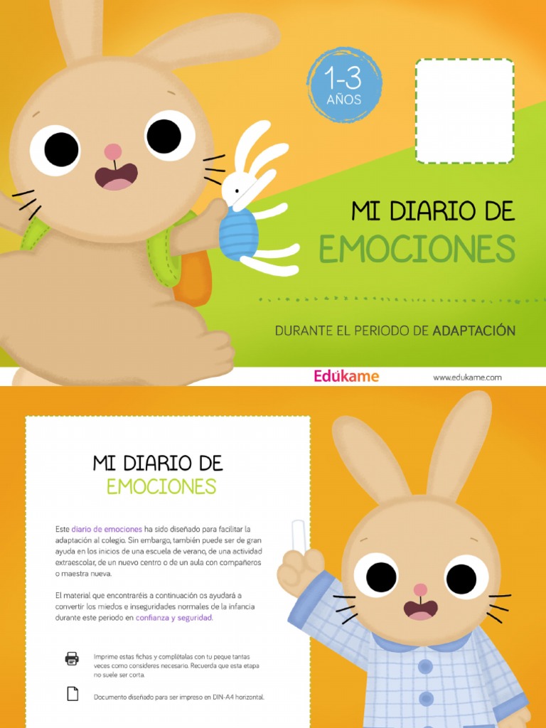 Mi Diario de Emociones 1-3 | PDF