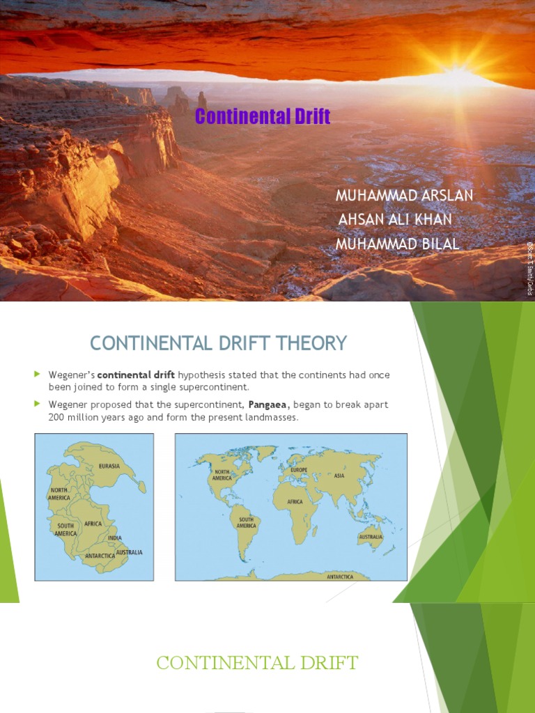 Continental Drift Theory With Evidences | Plate Tectonics | Planets Of ...