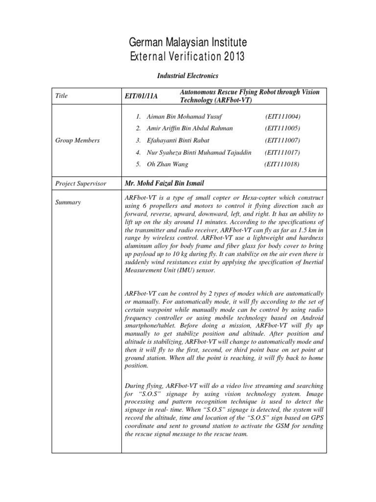 Project Brief Example | PDF | Radio | Electrical Engineering