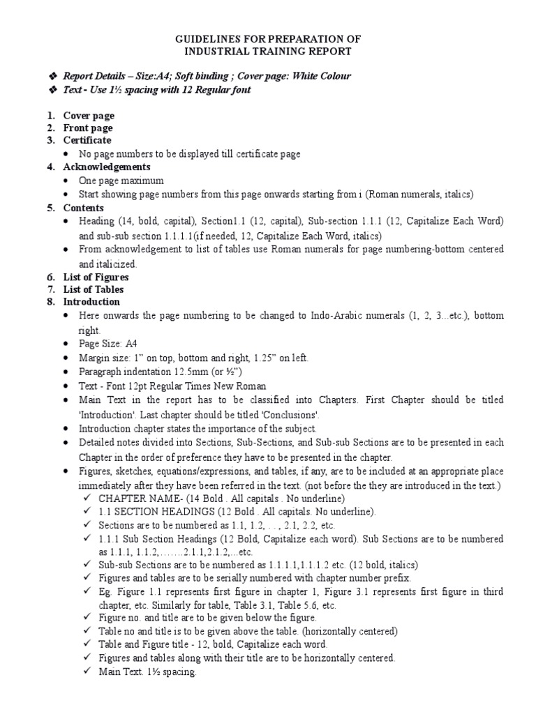 Report Details - Size:A4 Soft Binding Cover Page: White Colour Text ...