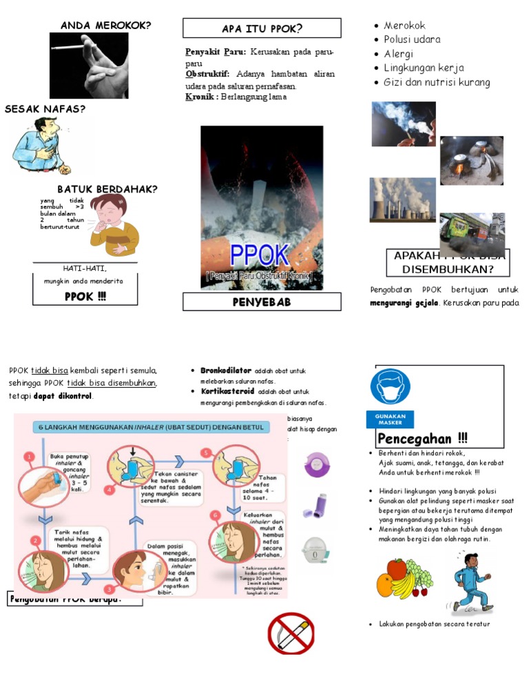 Leaflet Ppok | PDF | Pengembangan Diri | Kesehatan Holistik