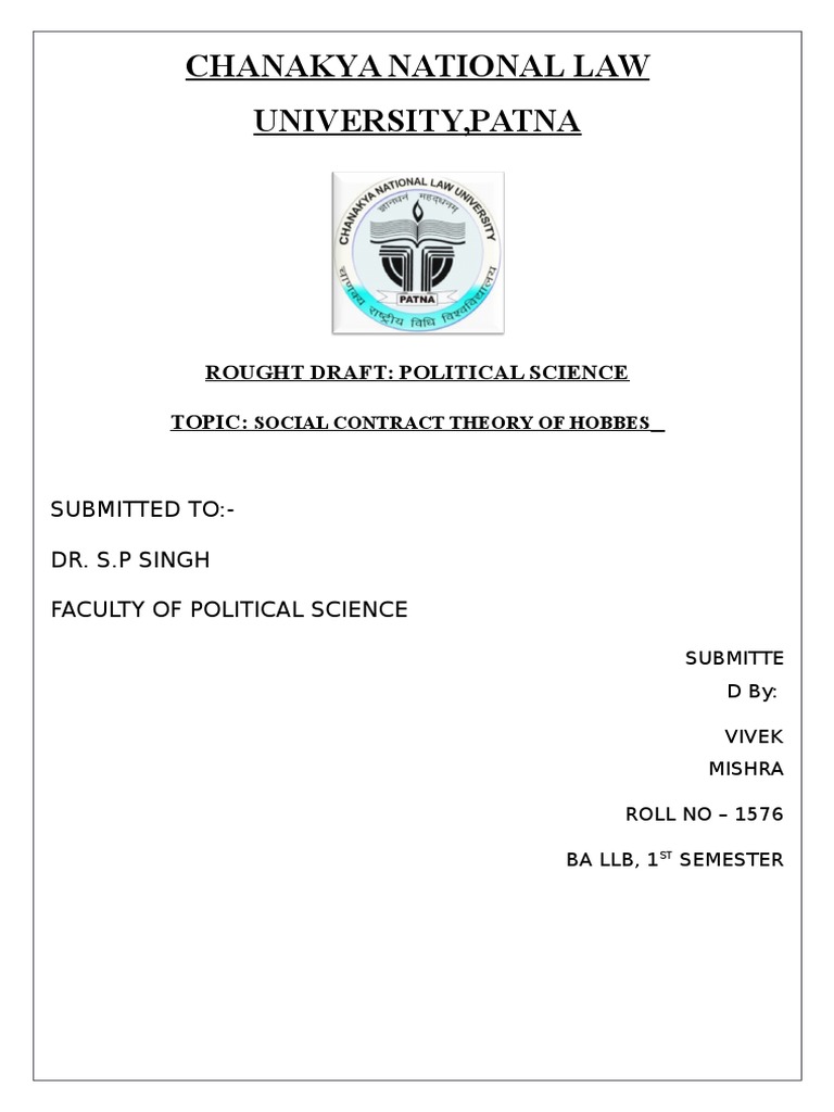 Project Pol Sc. | PDF | Social Contract | Sovereignty