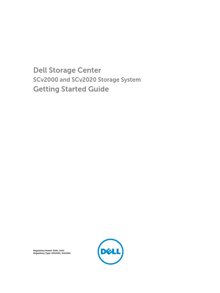 Dell SC2000 Setup Guide | PDF | Network Switch | Gateway ...