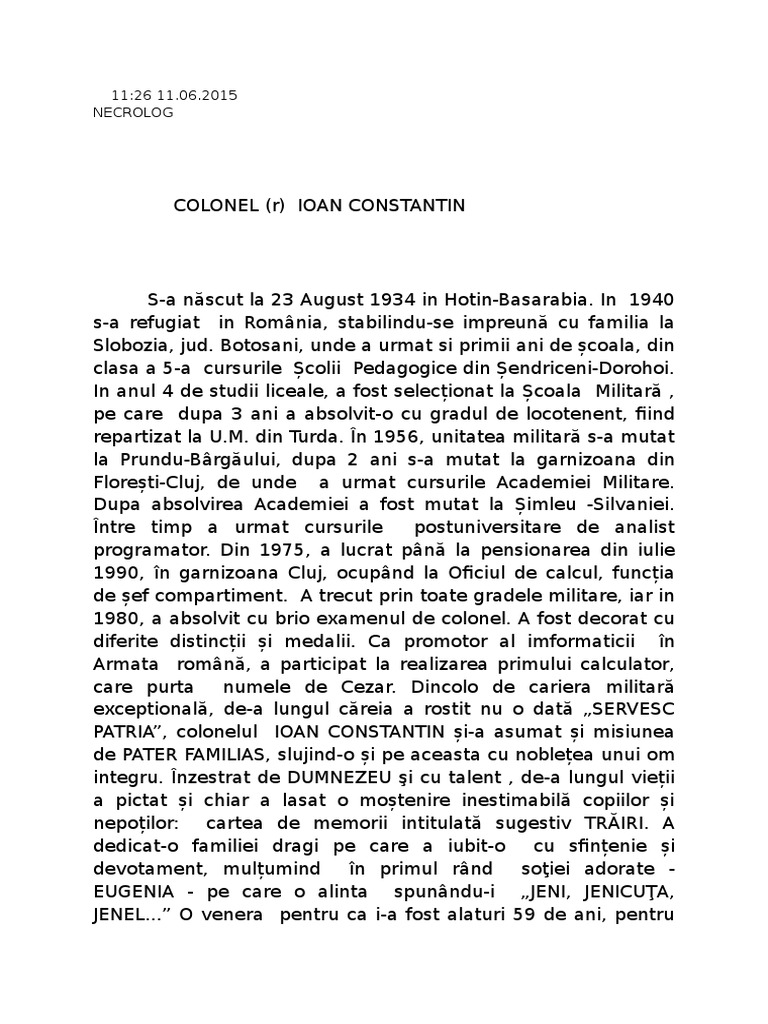 Necrolog 12.06.15 | PDF