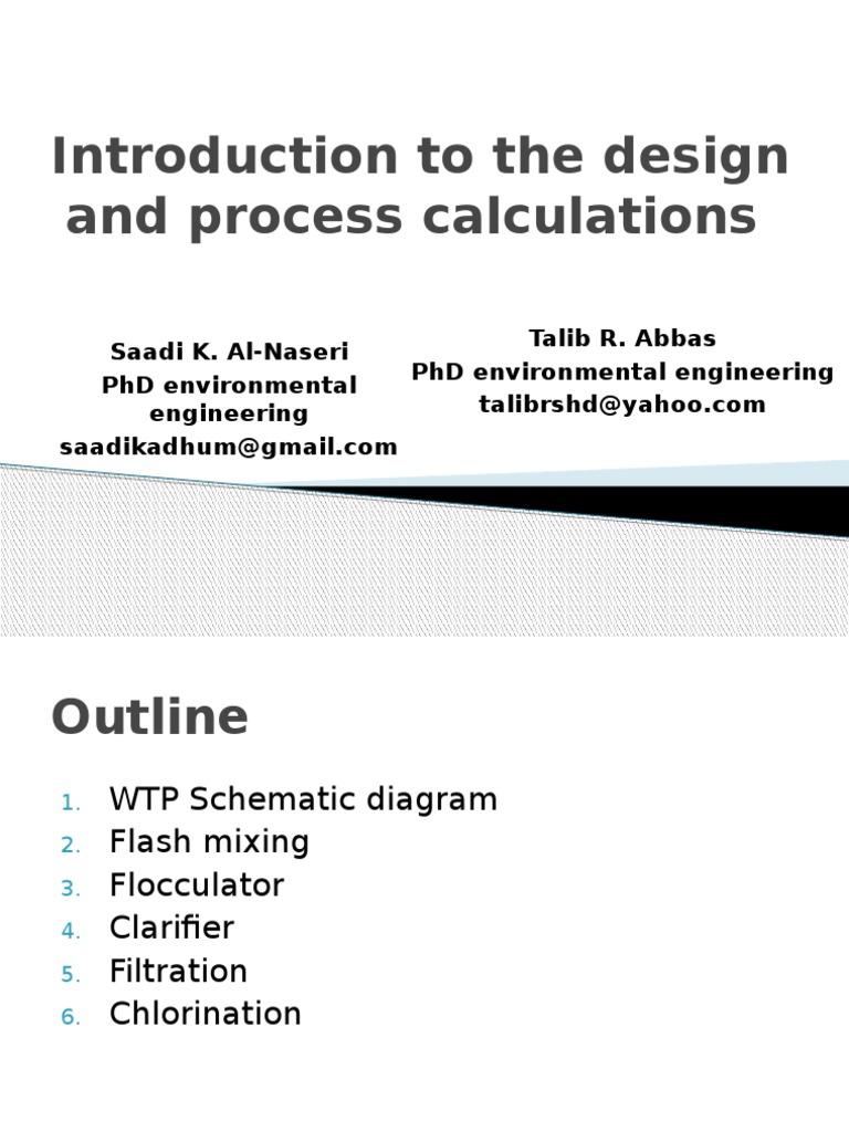 4.introduction To The Design and Process Calculations (542089) | PDF ...