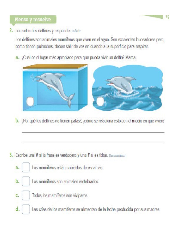 Ciencias Mamiferos y Aves | PDF