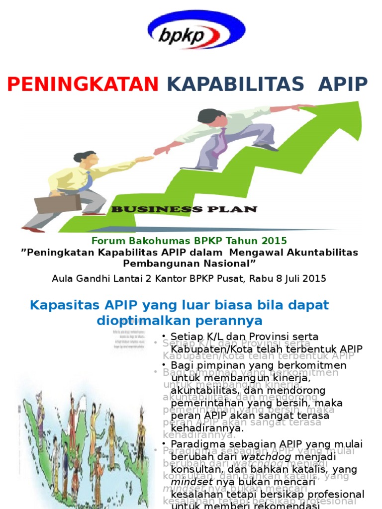 Grand Design Peningkatan Kapabilitas Apip