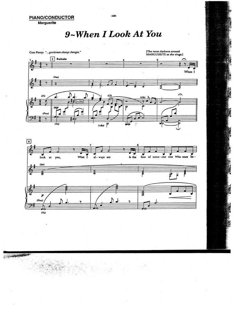SCARLET PIMPERNEL - Piano Conductor Score (Trascinato) PDF | PDF