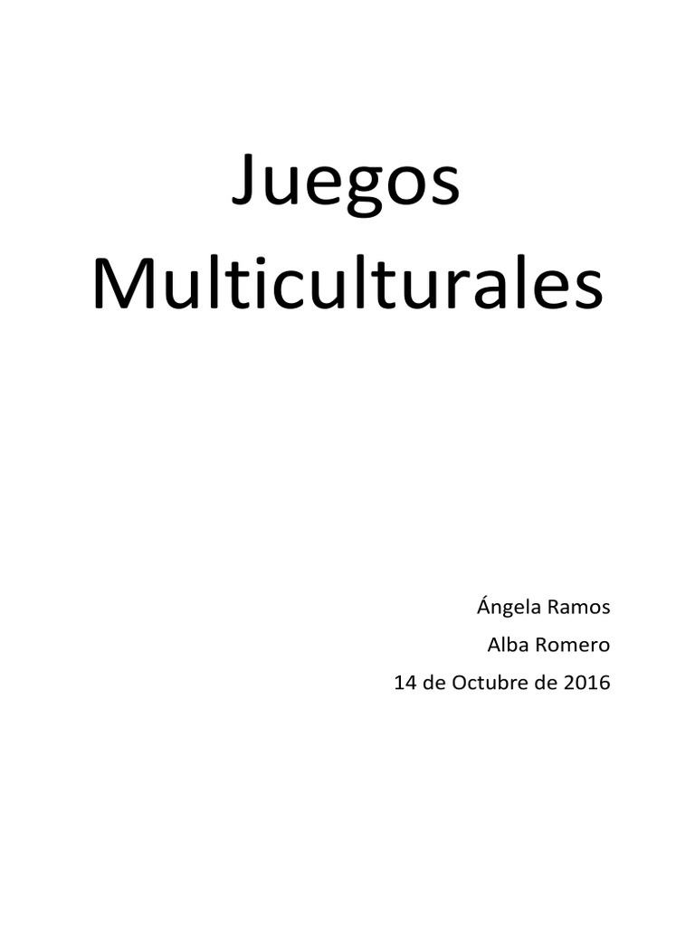 Juegos Multiculturales 1 PDF | PDF | León | Leopardo