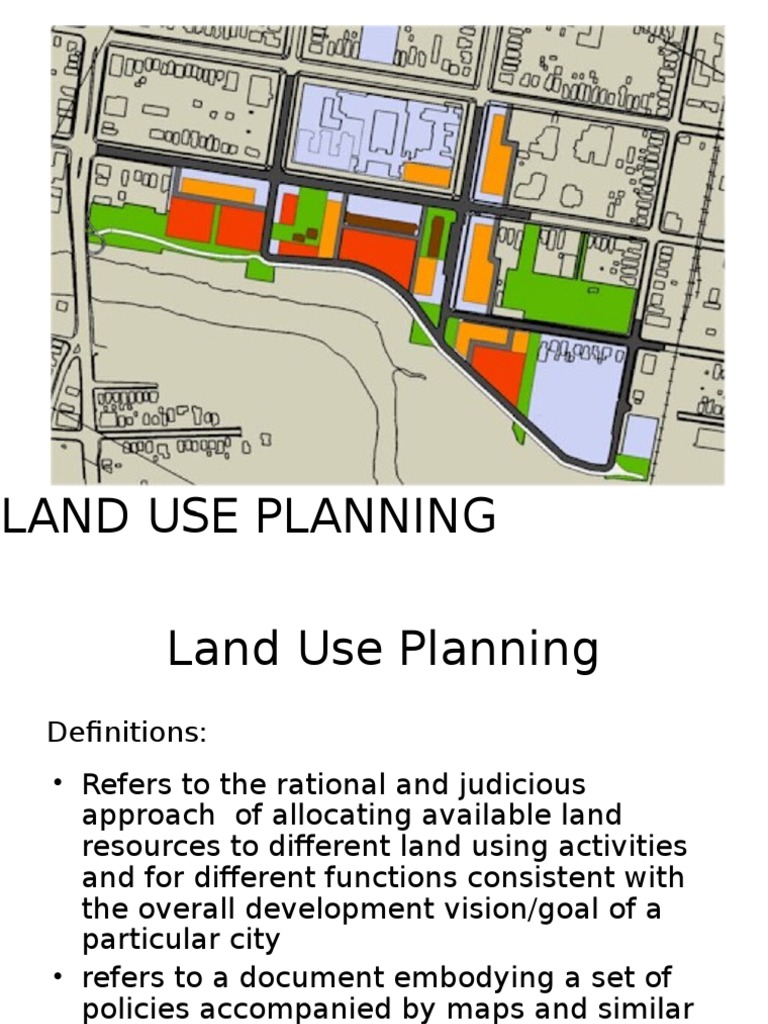 Land Use Planning | PDF | Map | Cartography