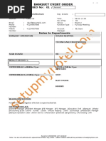 Contoh Format Captain Order | PDF | Cooking, Food & Wine