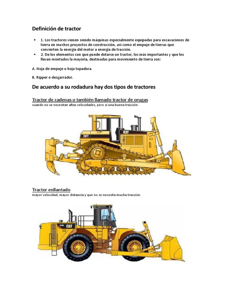 Tractor Es | PDF | Tractor | Movimiento (física)