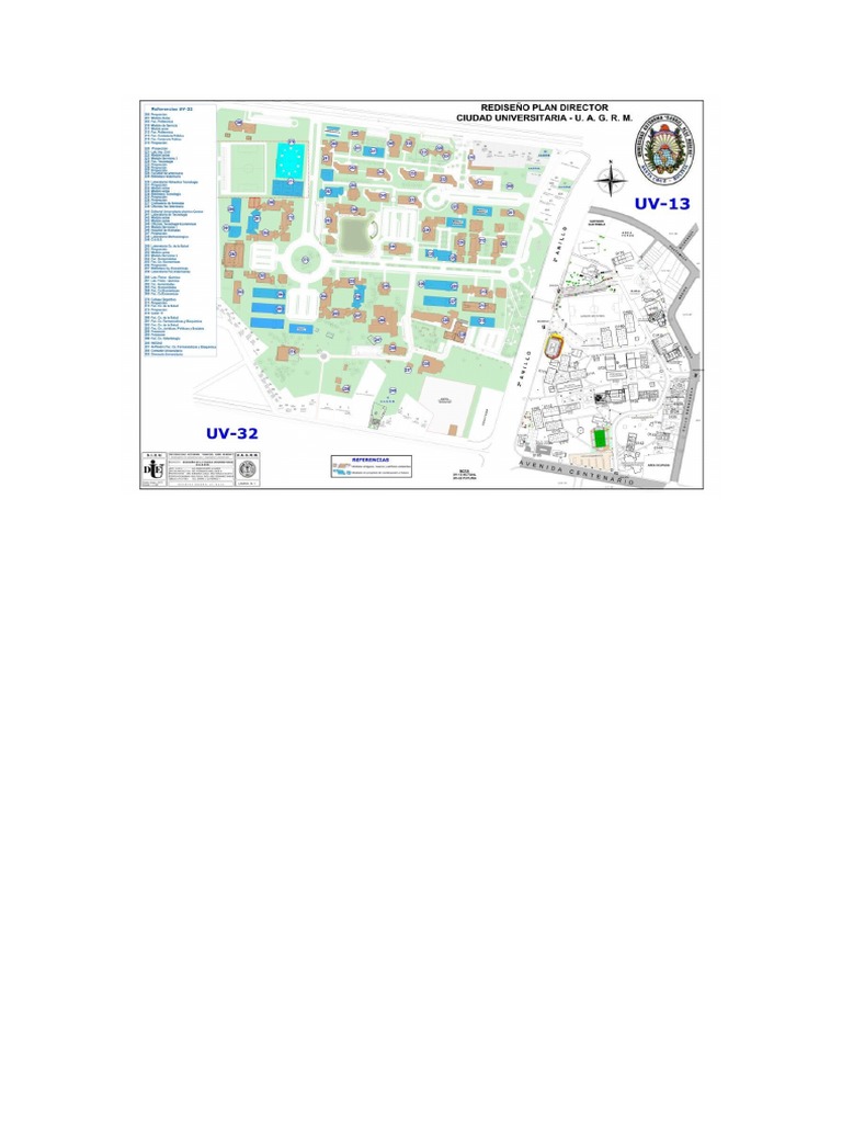 Mapa Ciudad Universitaria UAGRM | PDF