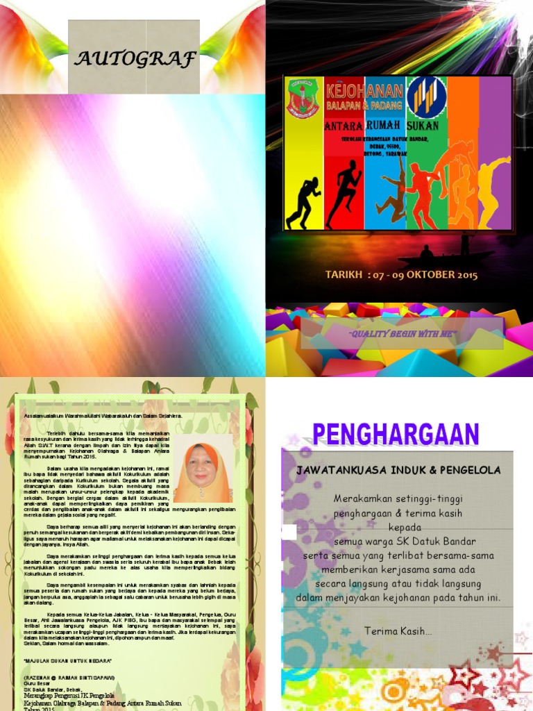 Buku Program Kejohanan Sukan Sekolah 2015 Print | PDF