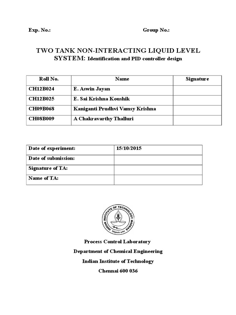 Non-Interacting System Template | PDF | Systems Science | Systems Theory