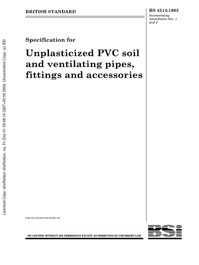 BS 4514 | PDF | Nature