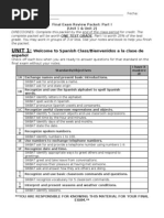 Spanish 1 - Sample Dialogues & Practice With Writing Rubric | PDF ...
