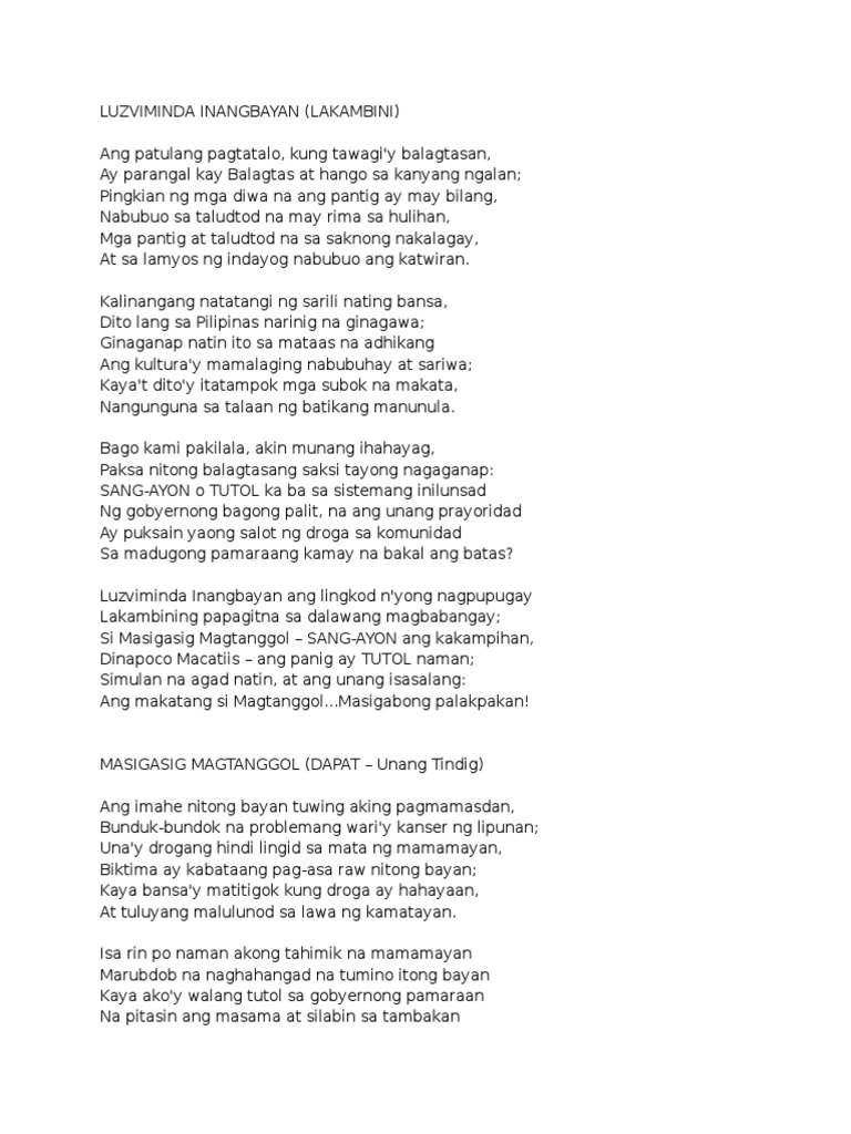 BALAGTASAN | PDF