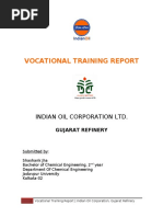 IOCL Mathura Training Report | PDF | Cracking (Chemistry) | Oil Refinery