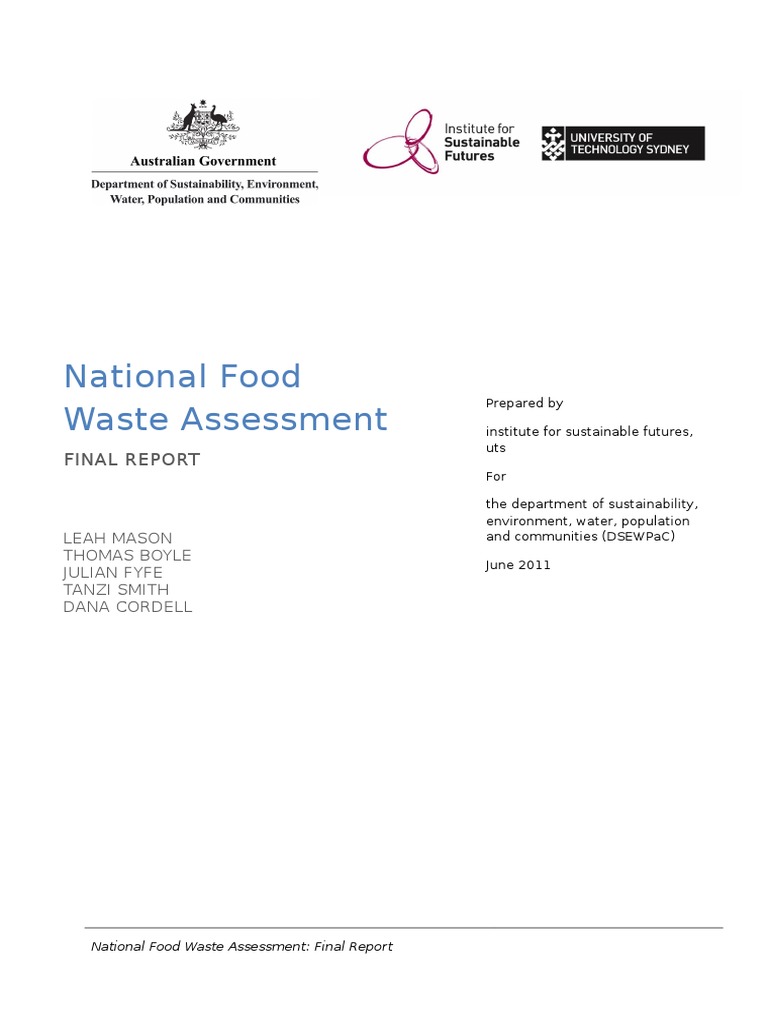 Food Waste | PDF | Waste | Waste Management