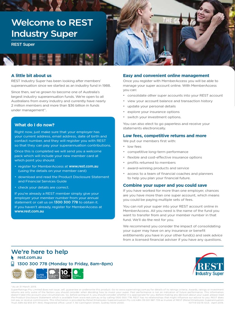 Rest Flyer | PDF | Pension | Financial Adviser
