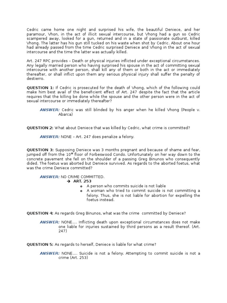 Crim 2 - Midterm | PDF | Victimology | Assault