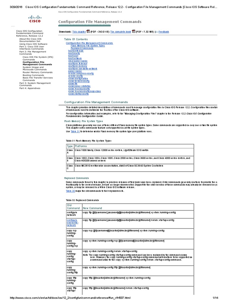 Cisco Ios Configuration Fundamentals Command Reference Pdf File