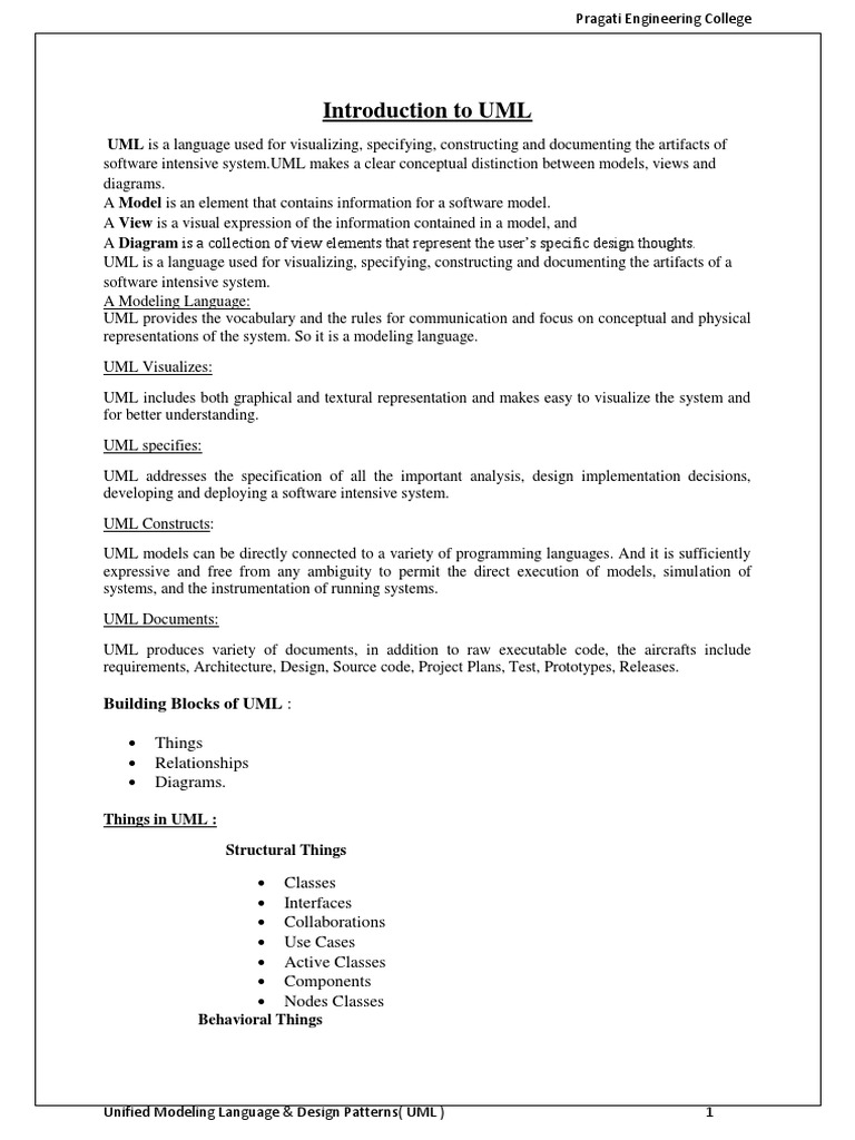 UML Lab Manual | PDF | Class (Computer Programming) | Unified Modeling Language