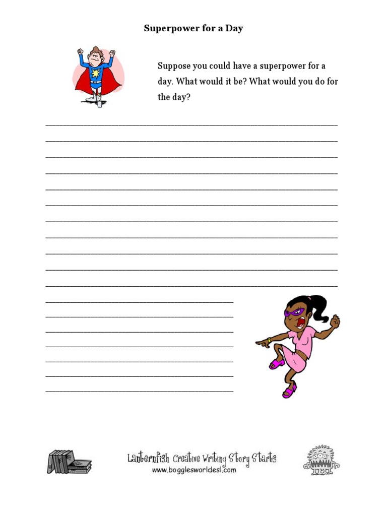 Creative Superpower For A Day | PDF