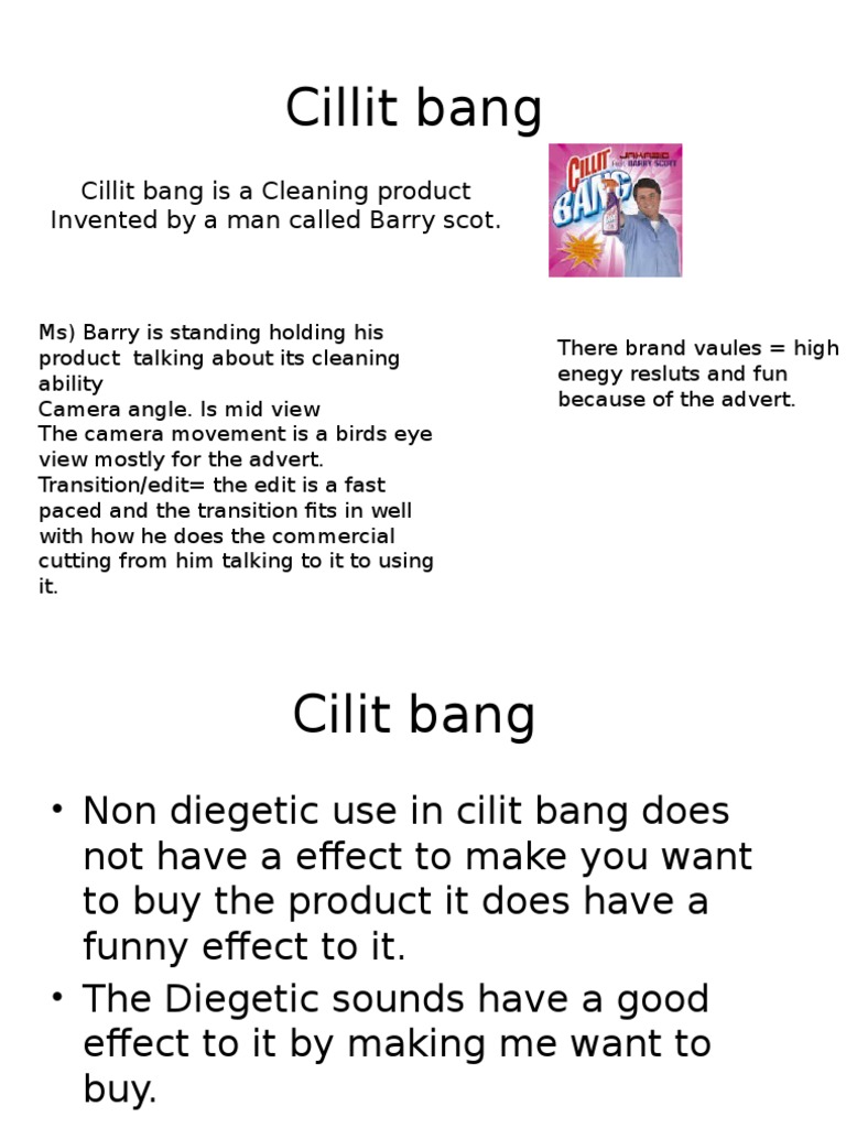 Cillit Bang: Cillit Bang Is A Cleaning Product Invented by A Man Called ...