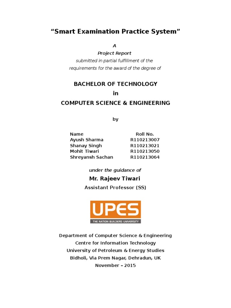 Smart Examination Practice System | PDF | Unified Modeling Language ...