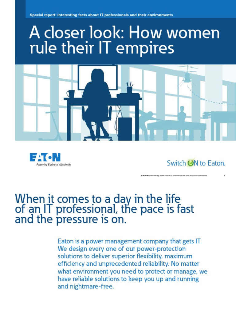 REPORT How Women IT Pros Rule | PDF | Computing | Software