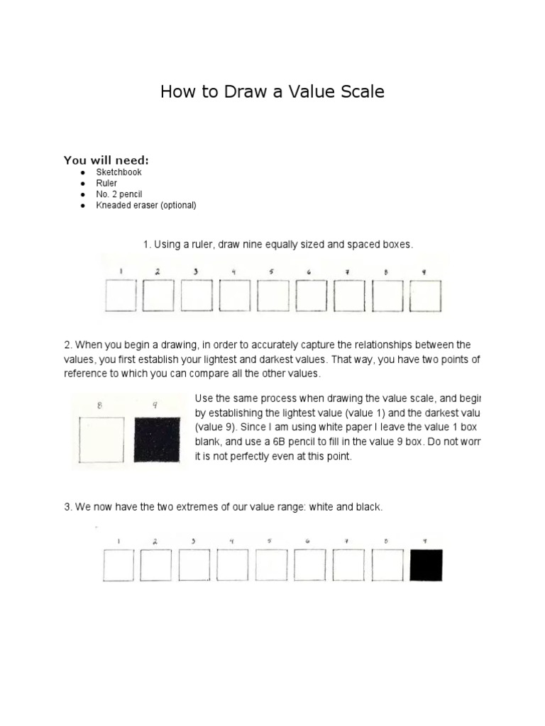 Drawvaluescale | PDF | Teaching Mathematics