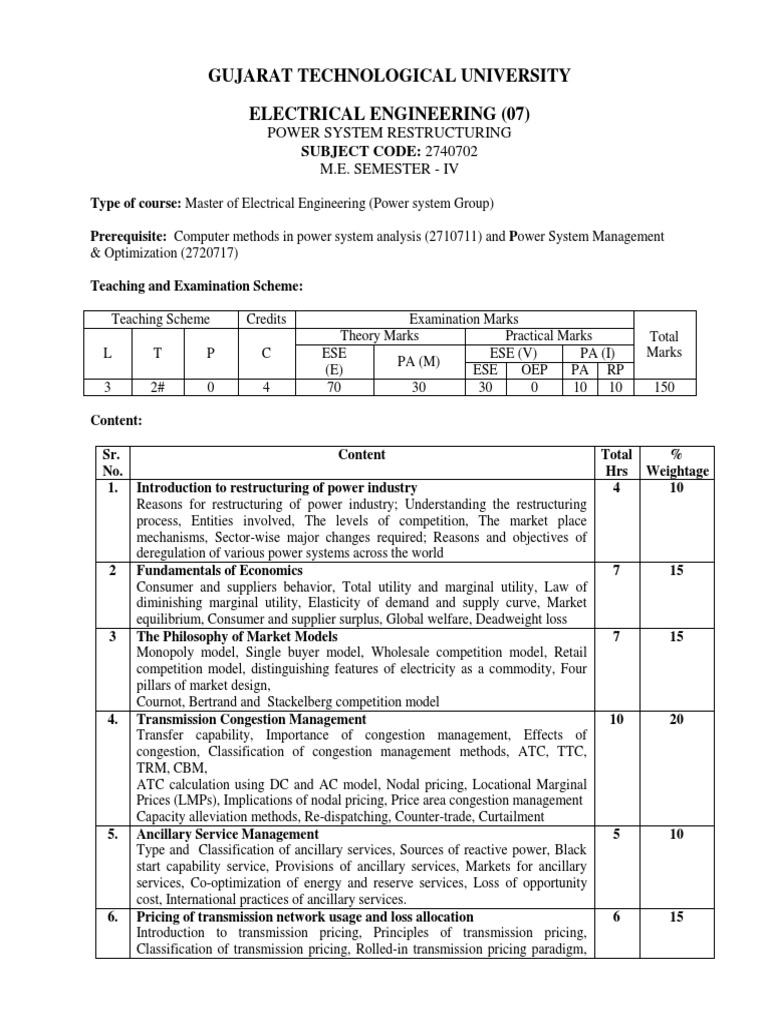 Power System Restructuring Guide | PDF | Market Power | Market (Economics)