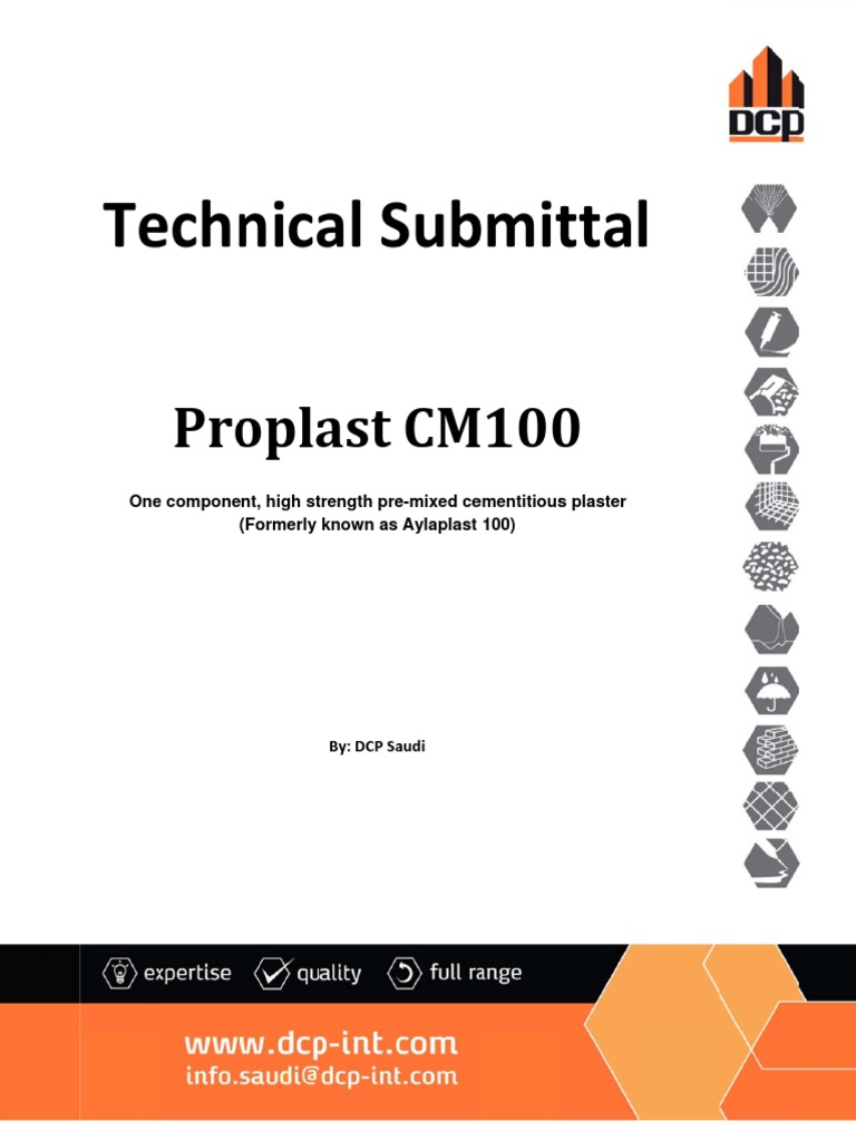 Proplast CM100 | PDF | Saudi Arabia | Chemistry