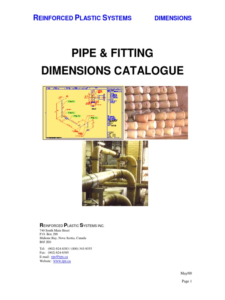 RPS - Pipe & Fittings Dimensions Catalogue Oct 20-05 | PDF | Pipe (Fluid Conveyance) | Home ...