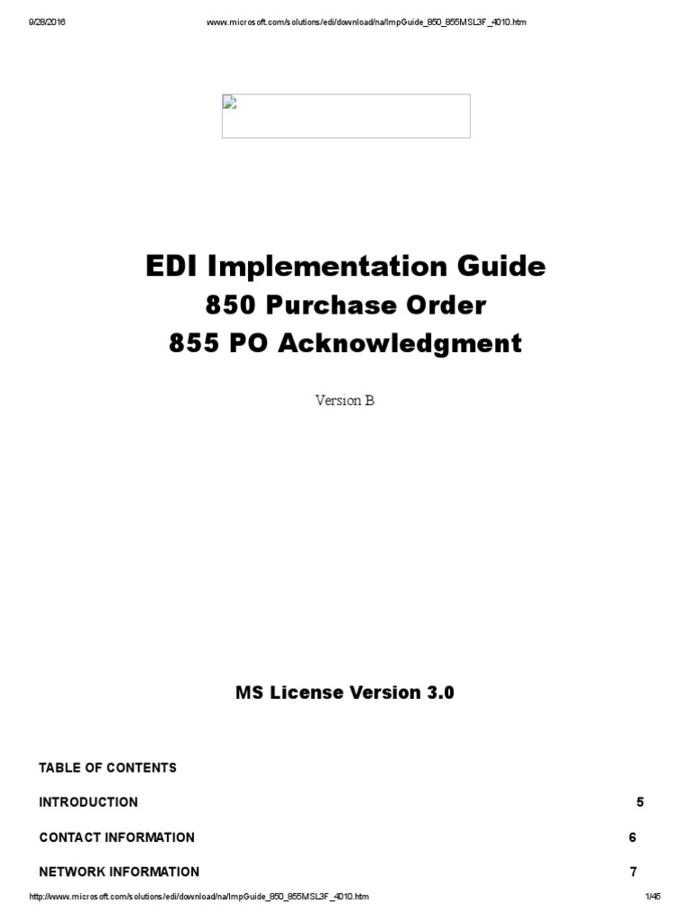 Edi 850 & 856 - Structure | PDF | Electronic Data Interchange | Digital ...