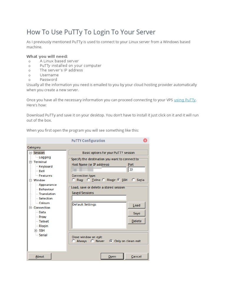 How to Use PuTTy and Commands | Zip (File Format) | Computer File