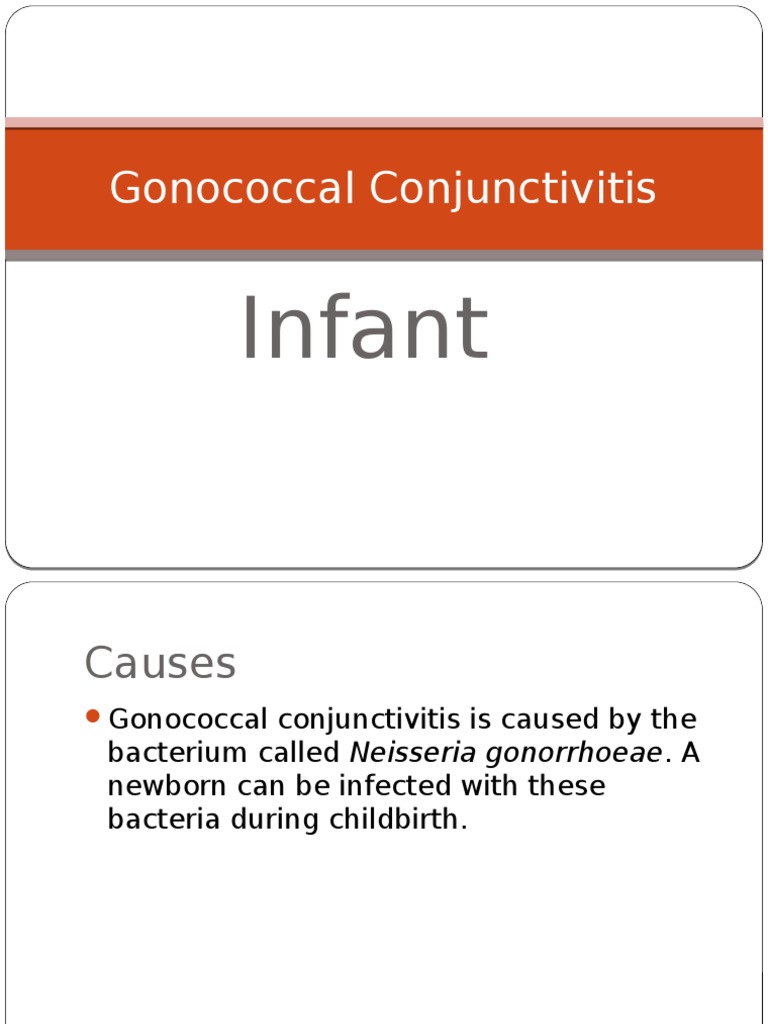 Gonococcal Conjunctivitis | PDF