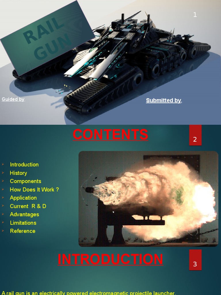 Rail Gun | PDF | Electromagnetism | Artillery